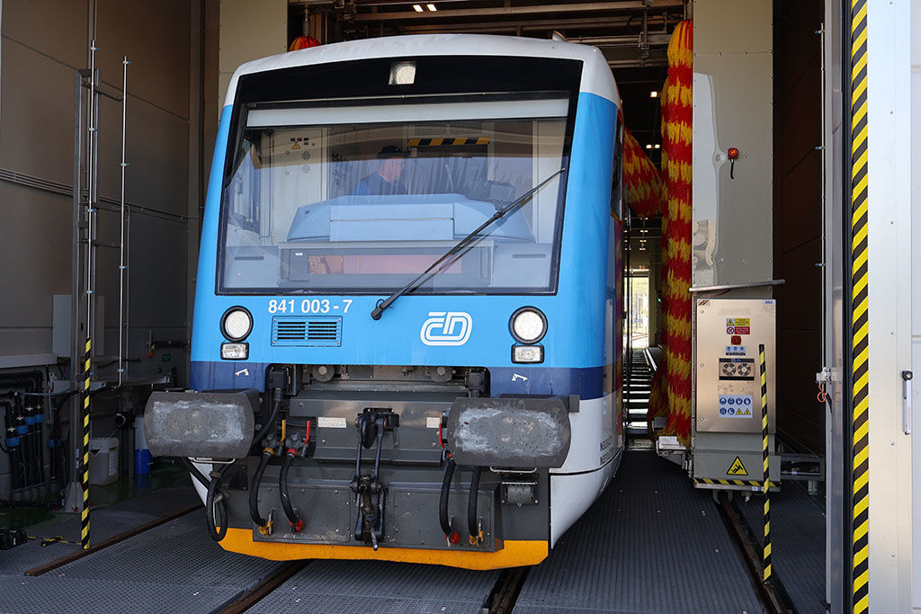 Nová mycí linka pro vlaky - Chládek & Tintěra, a.s.